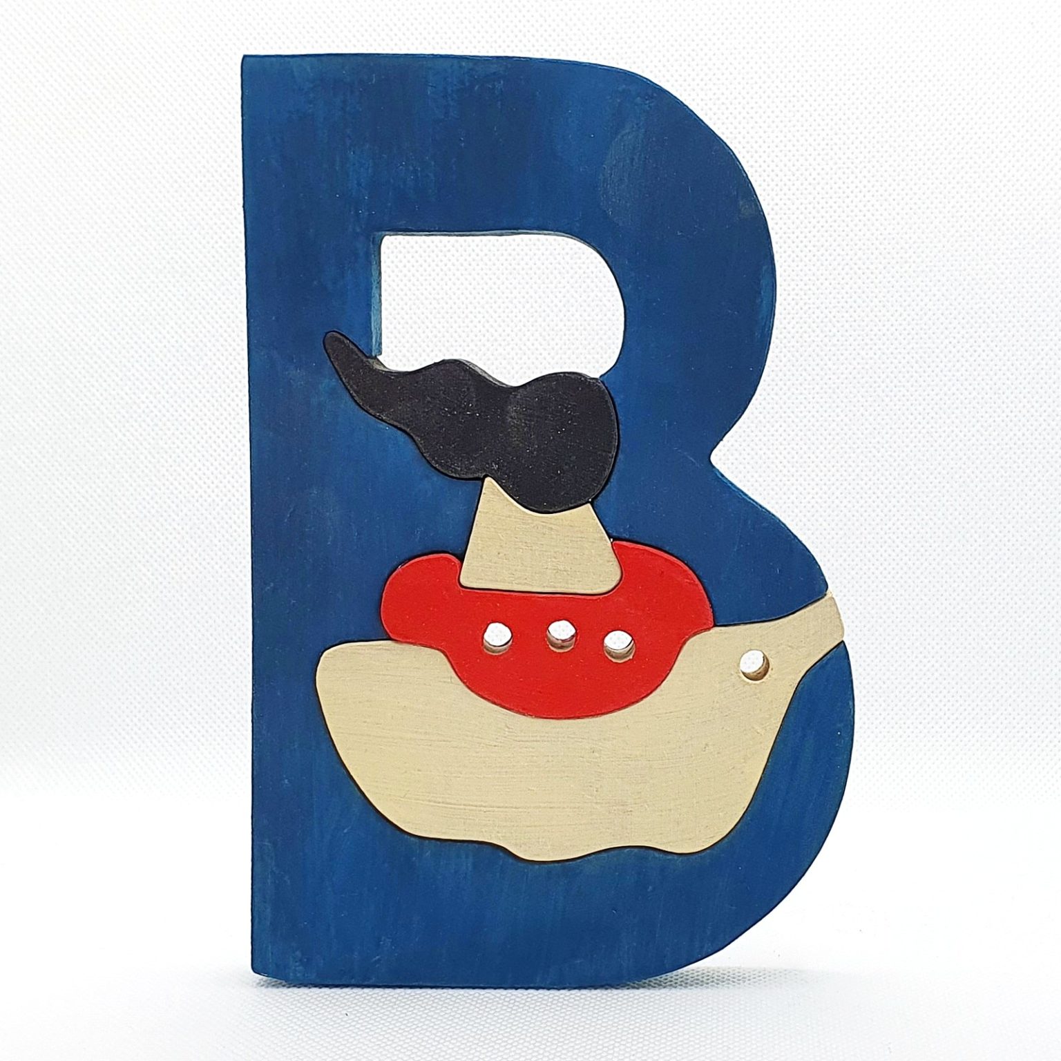 B comme BATEAU - Atelier Chantournage Isa