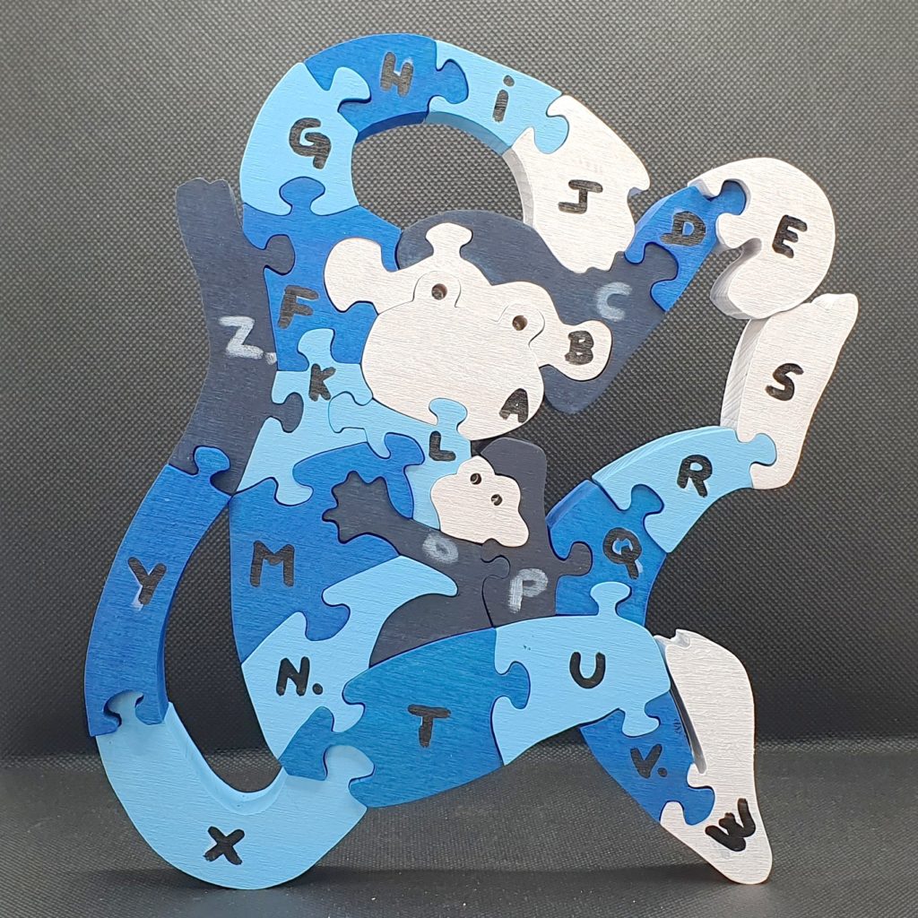 SINGE ALPHABET - Atelier Chantournage Isa